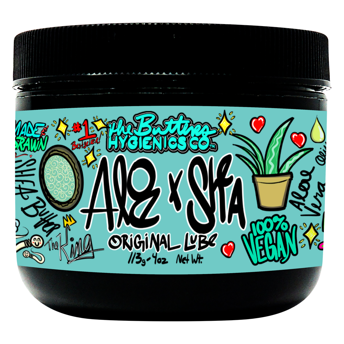 The Butters Aloe X Shea, Oil-Based Lube – WinkWink